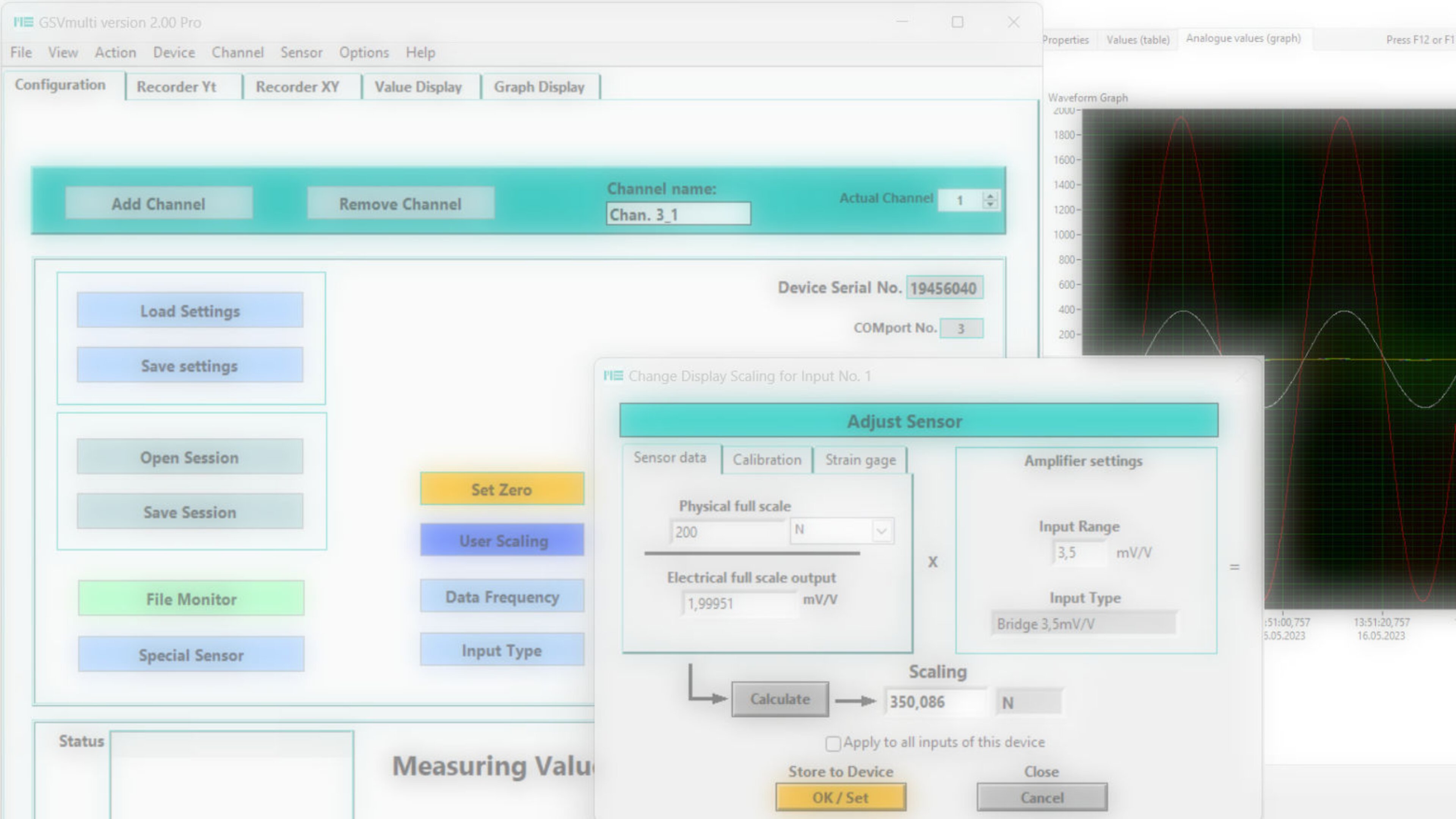 Data Acquisition GSVmulti | Data Acquisition GSVmulti