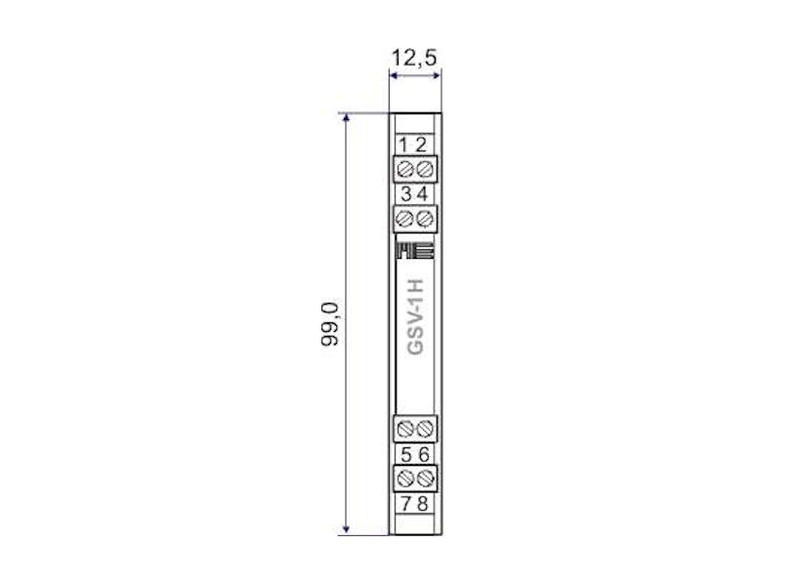 GSV-1H analog measuring amplifier - ME-Systems | ME-Measuring Systems