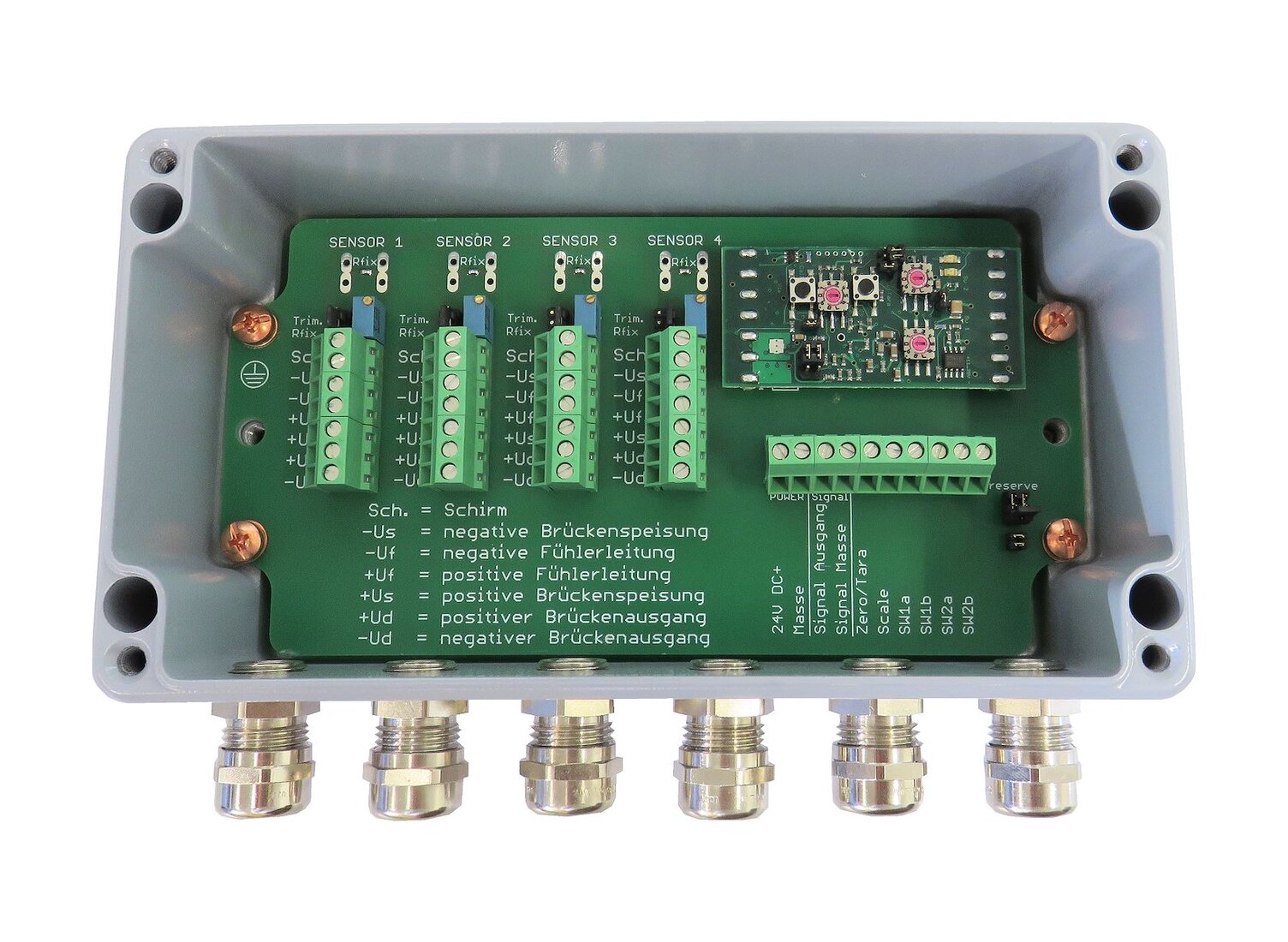 GSV-15KL4 analog measuring amplifier - ME-Systems | ME-Measuring Systems