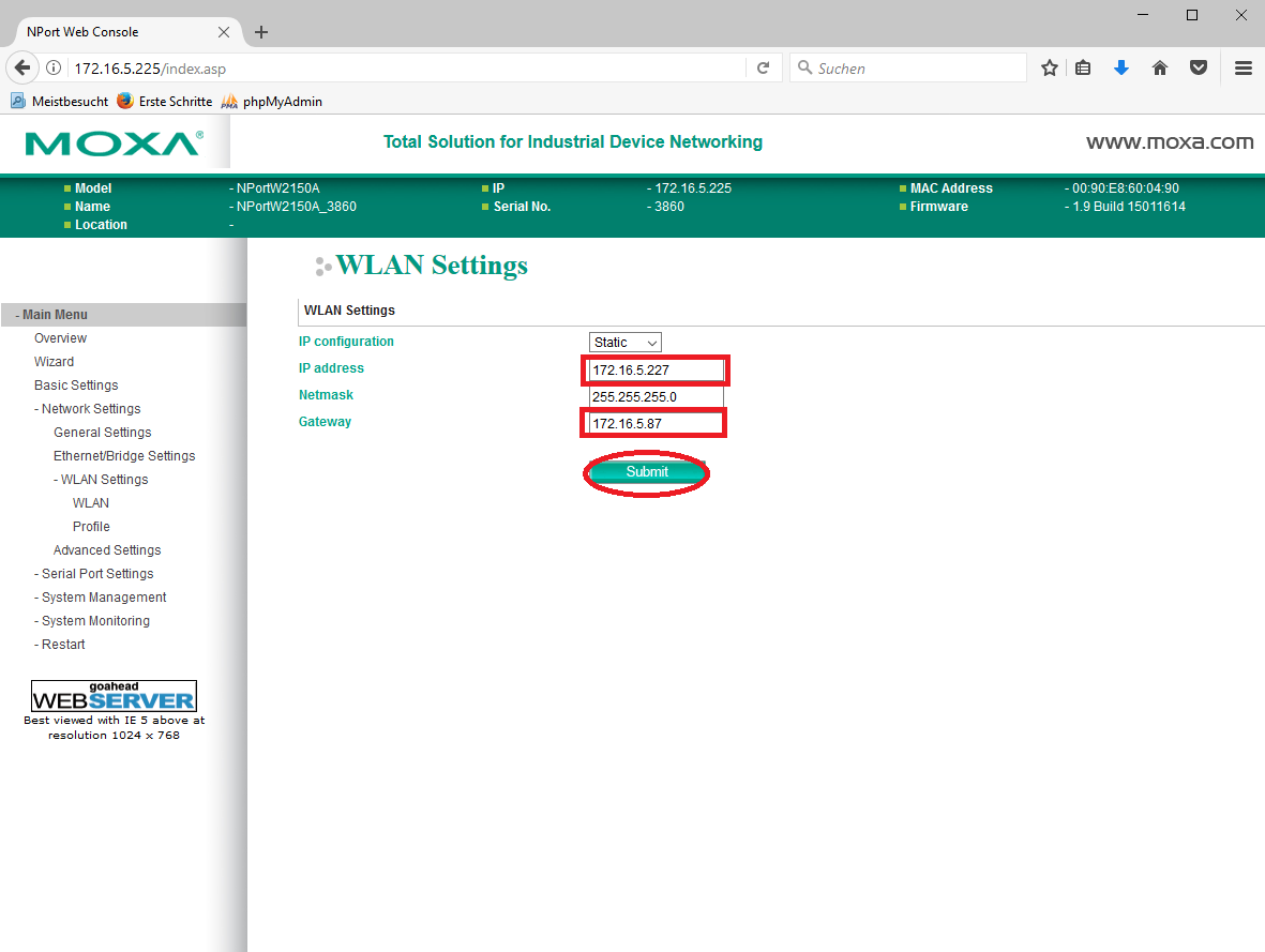 GSV-8-WiFi | GSV-8-WiFi