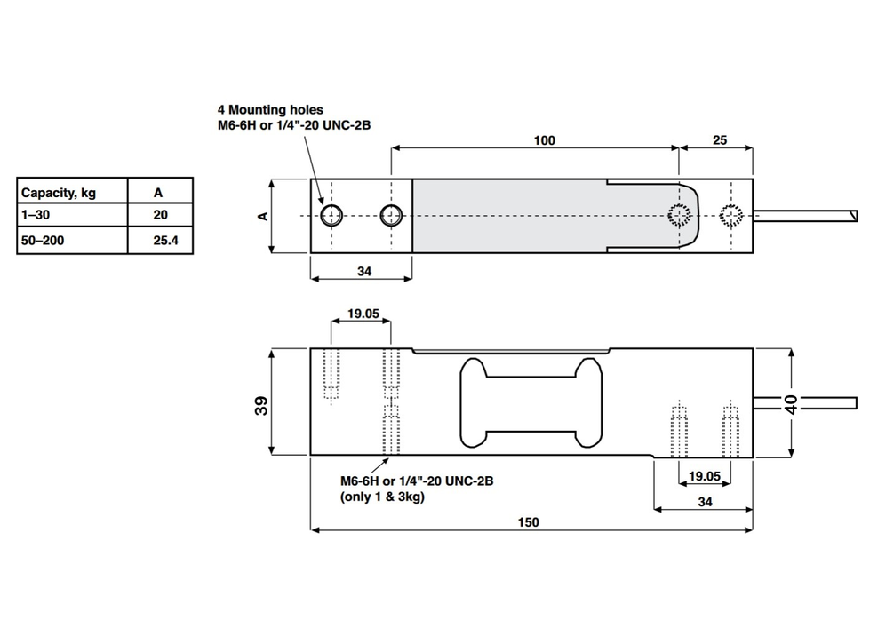 1042 Load cell - ME-Systeme | ME-Measuring Systems
