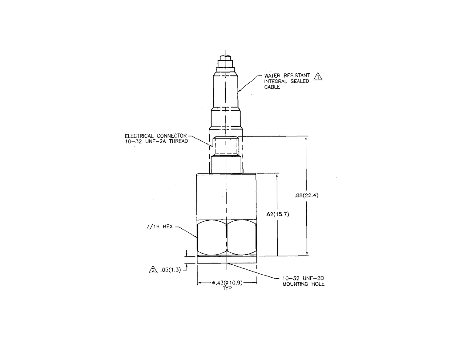 PCB-352C acceleration sensor - ME-Systems | ME-Measuring Systems