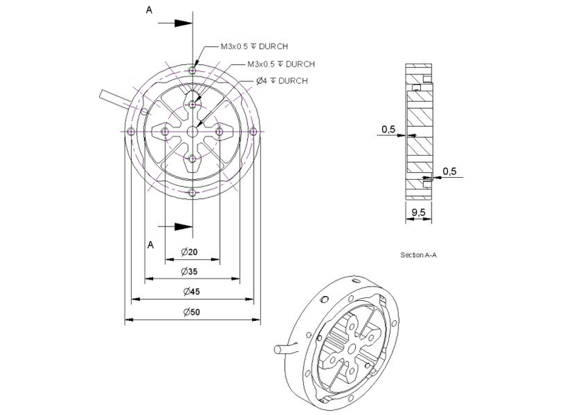 TD50 Torque sensor - ME-Systeme | ME-Measuring Systems